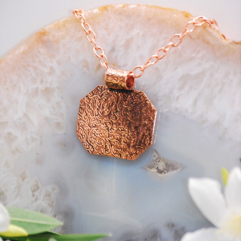 Handmade Copper Pendant - Etsy