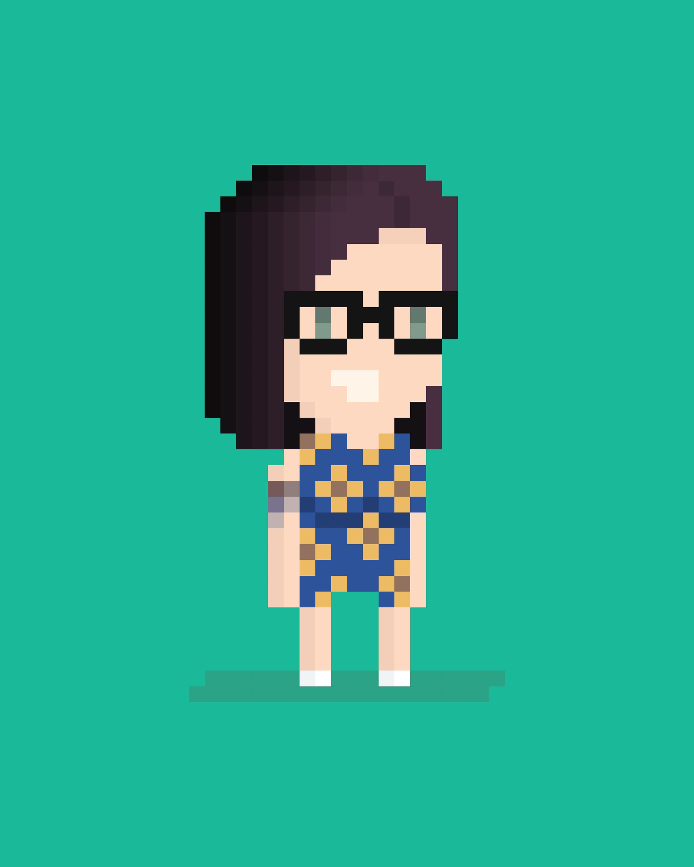 Drawing & Illustration Ready in 24 Hours Custom Digital Pixel Art Gift ...