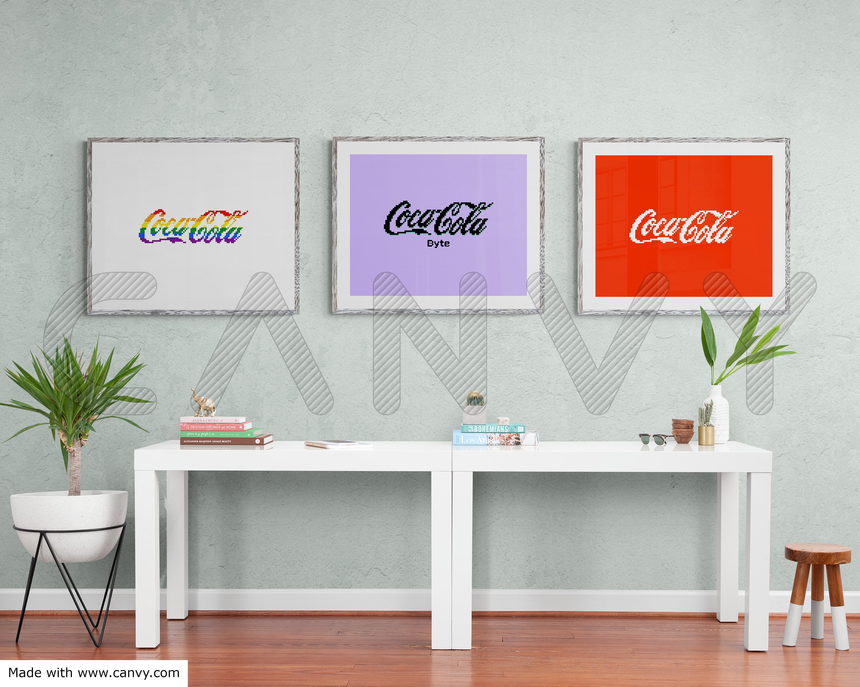 Bundle Logo Brand Coca-cola Pixel Art / PNG / SVG / ZIP / | Etsy