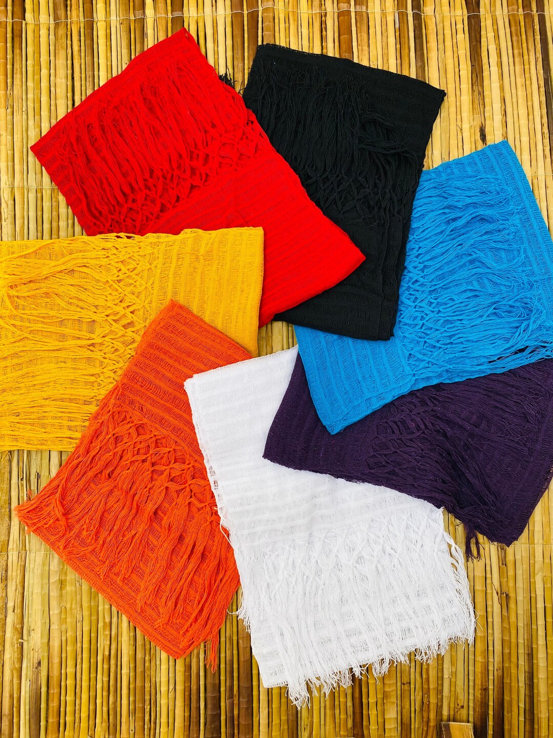 Mexican Rebozo 2.4 meters / 95 inches including fringes Rebozo Mexicano ...