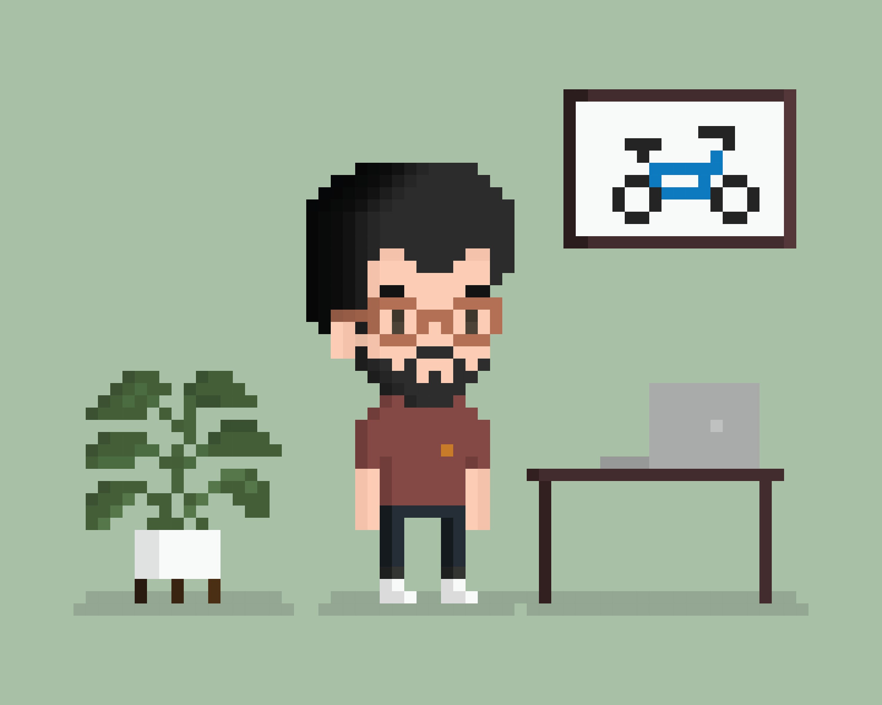 Drawing & Illustration Ready in 24 Hours Custom Digital Pixel Art Gift ...