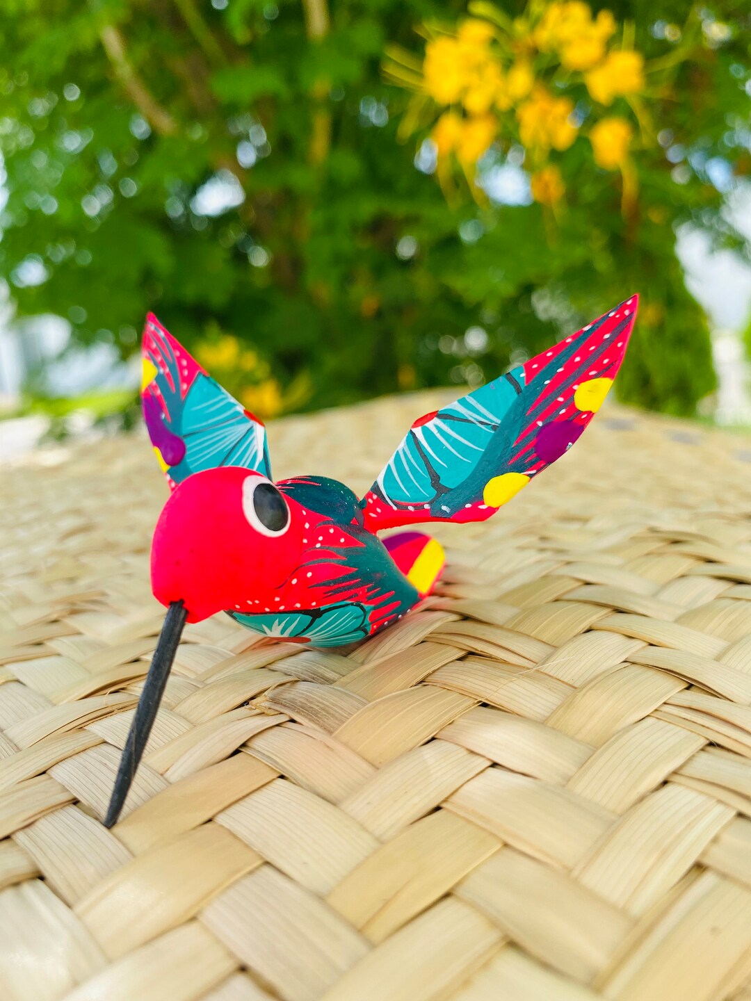 Mini-Kolibri Alebrije / Mini-Kolibri Alebrije - Etsy.de