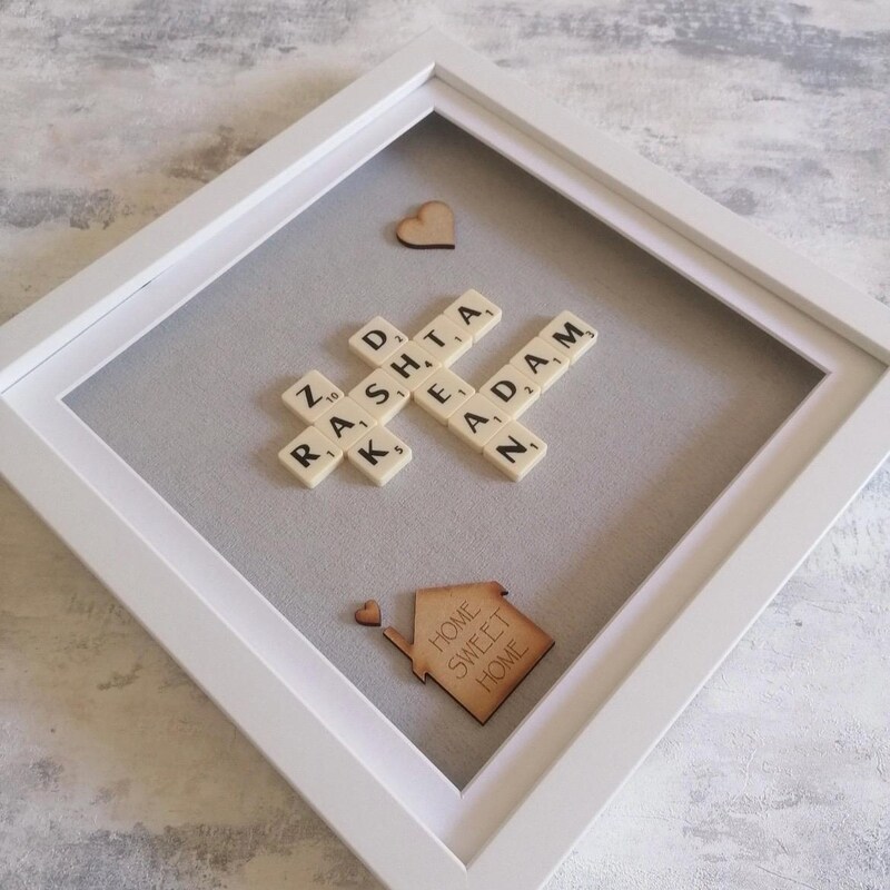 Scrabble Frame - Etsy UK