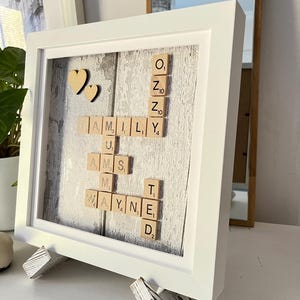 Scrabble Pictures Scrabble Frame Personalised Scrabble Picture Frames ...