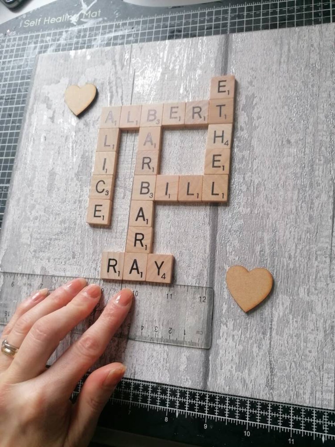 Personalised scrabble picture frames scrabble frame | Etsy