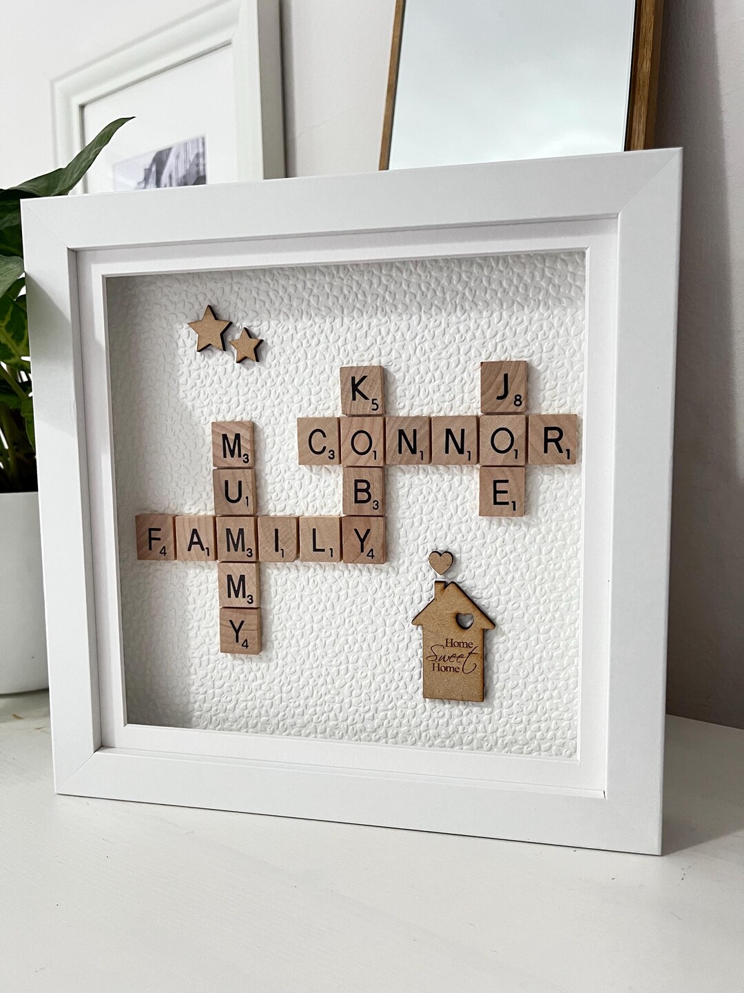 Personalised Scrabble Pictures Personalised Gifts Scrabble Picture ...