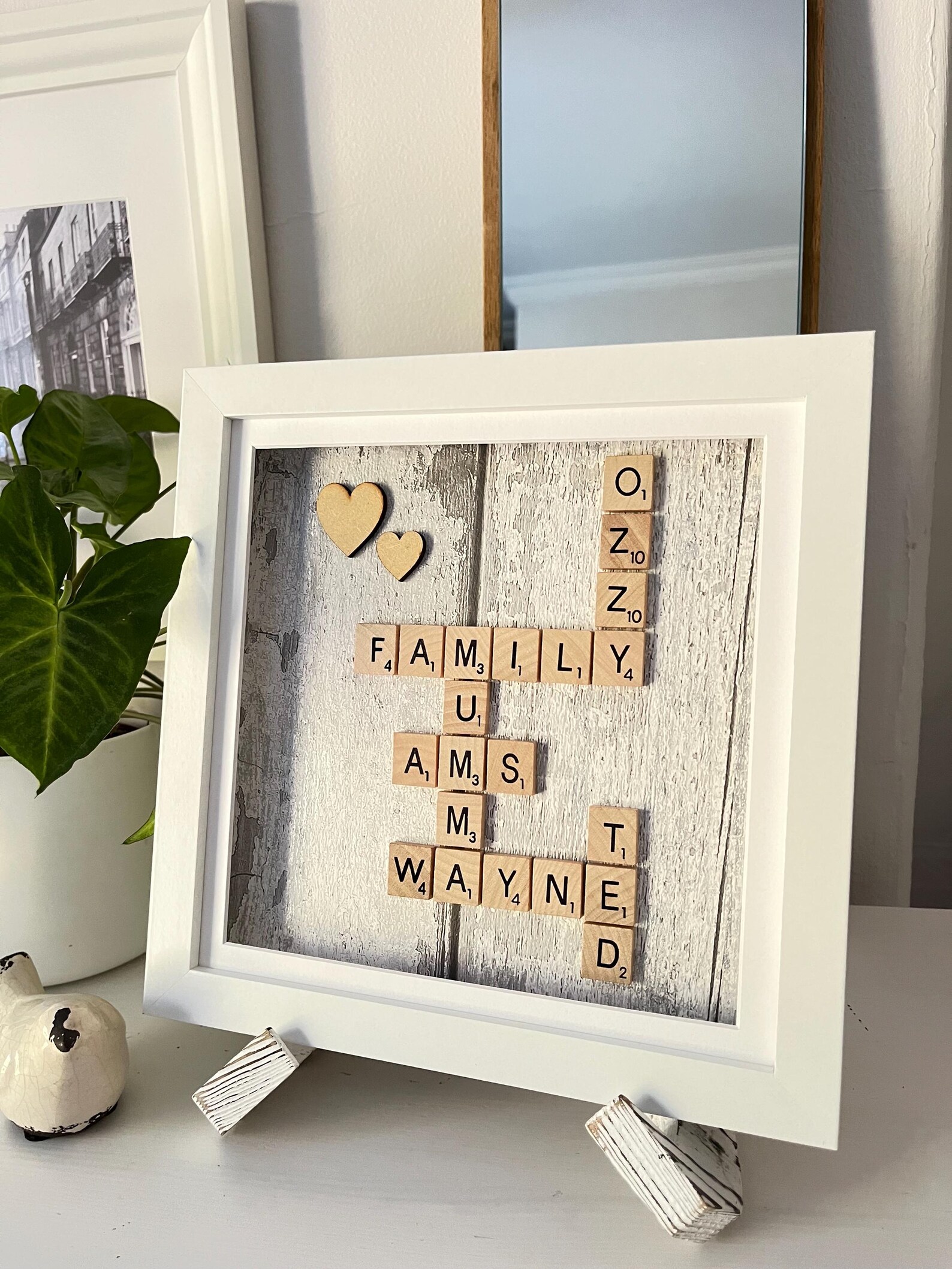Scrabble Pictures Scrabble Frame Personalised Scrabble Picture Frames ...