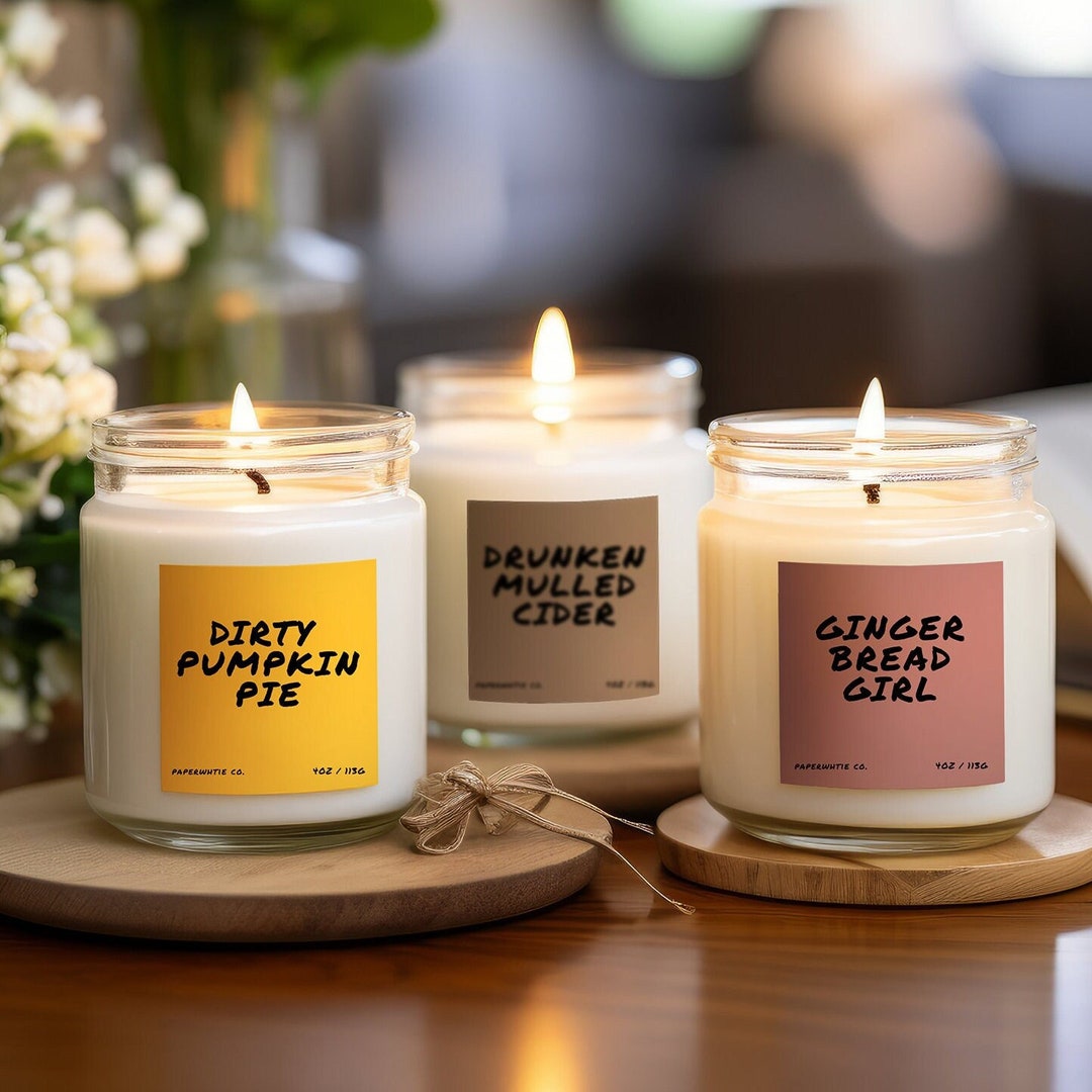 Candle Sampler Pack Christmas Candle Gift Scented Candle Handmade ...