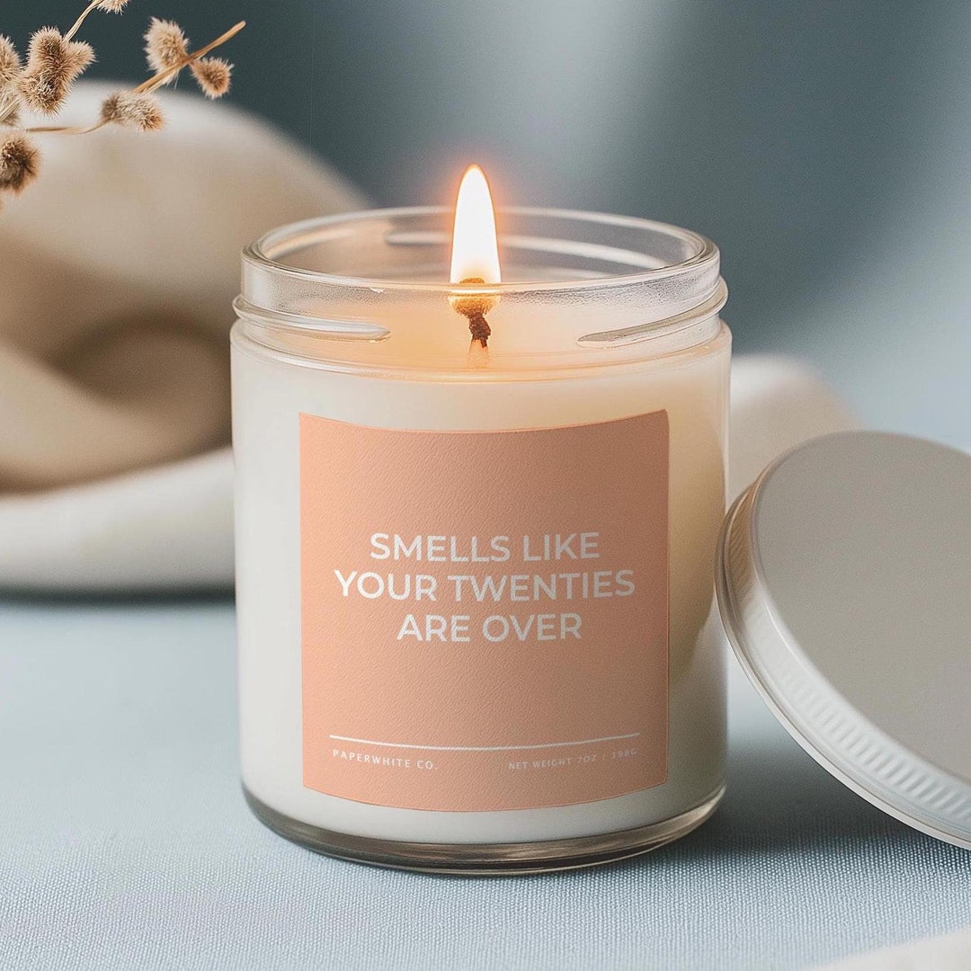 30th Birthday Gift, Smells Like Your Twenties Are Over, Funny Birthday ...