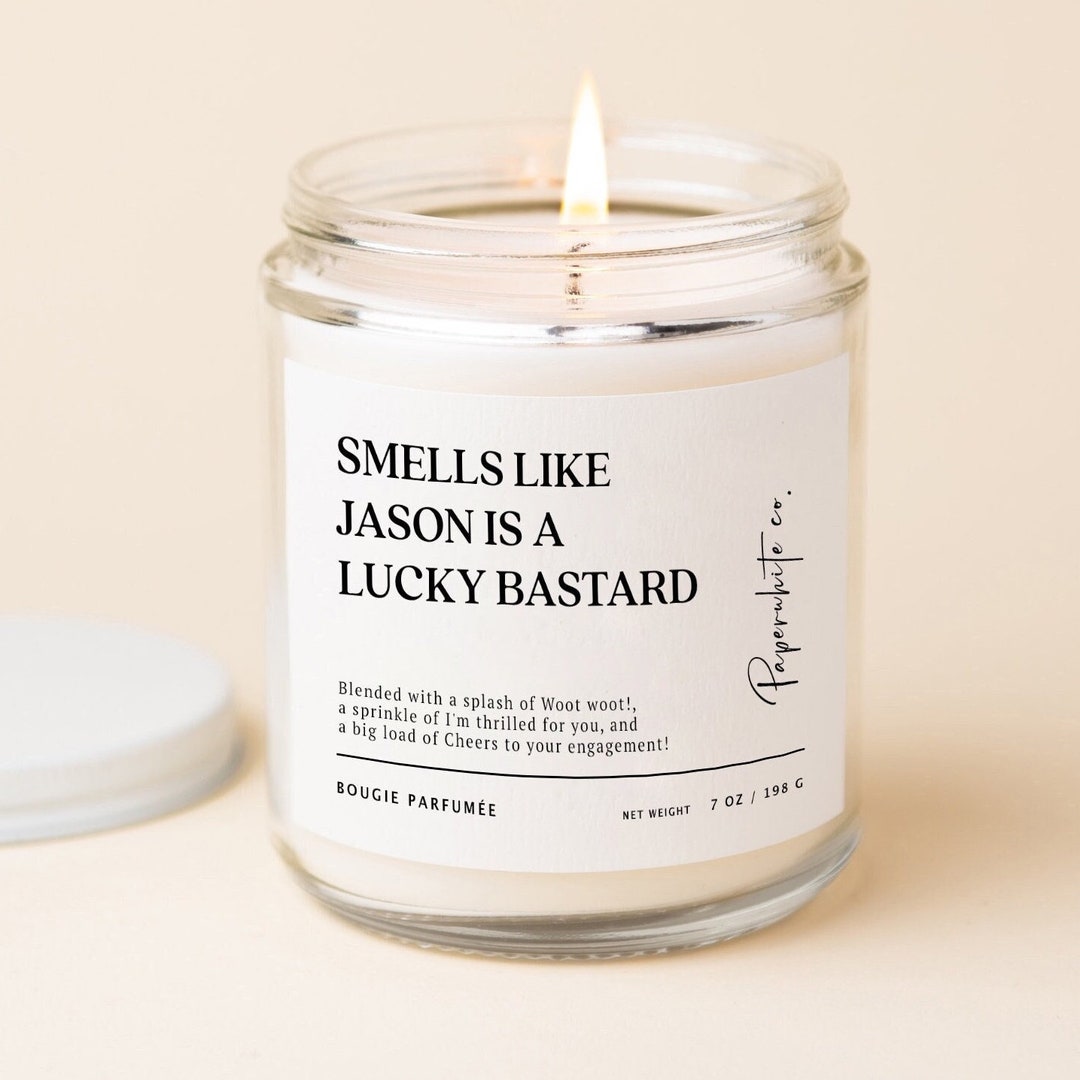 Newly Engaged Gifts Engagement Candle Engaged Friend Gift Engagement ...