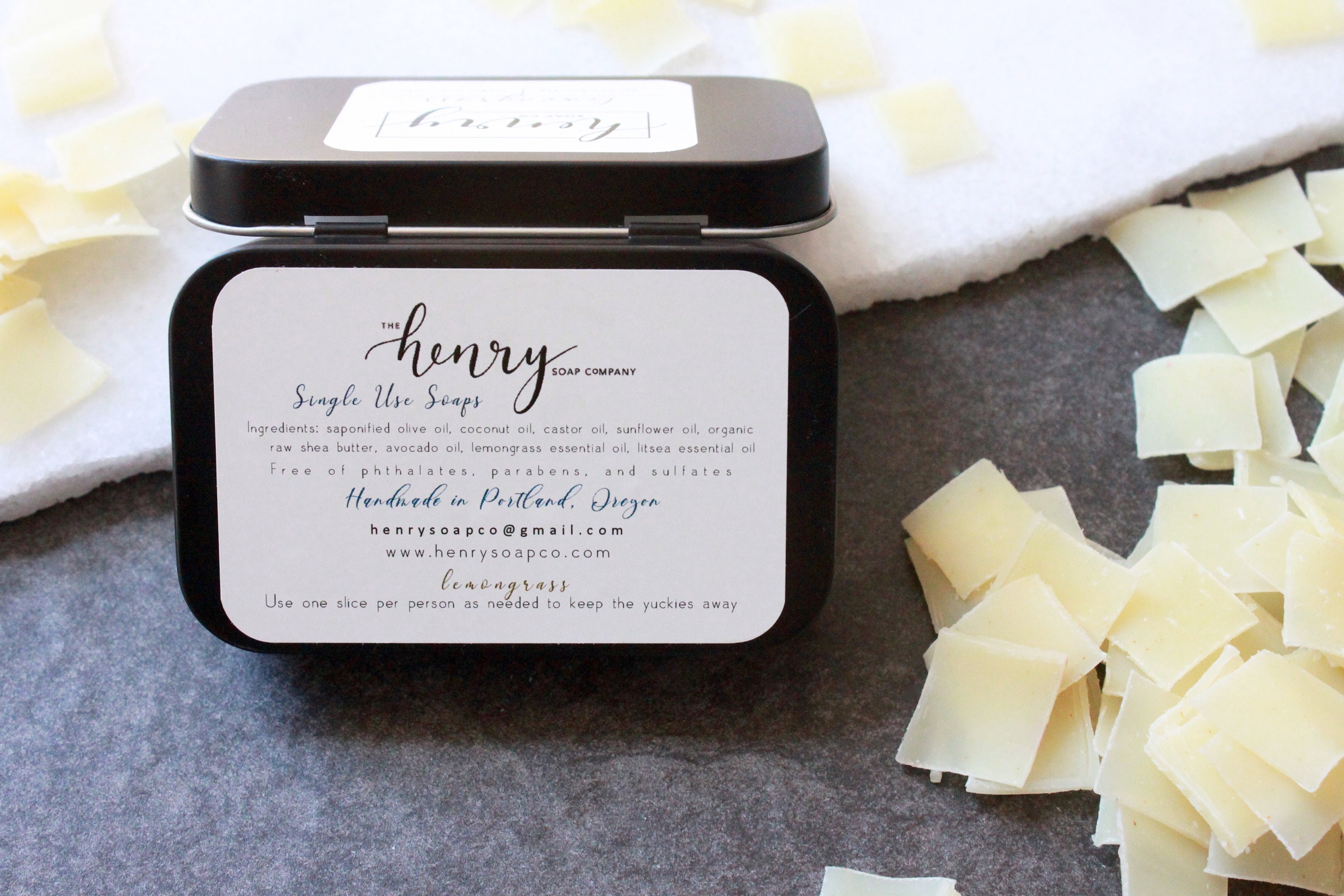 Lemongrass Single Use Soap large - Etsy