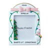 Custom Engraved Picture Frame Ornament: Personalized Baby Announcement ...