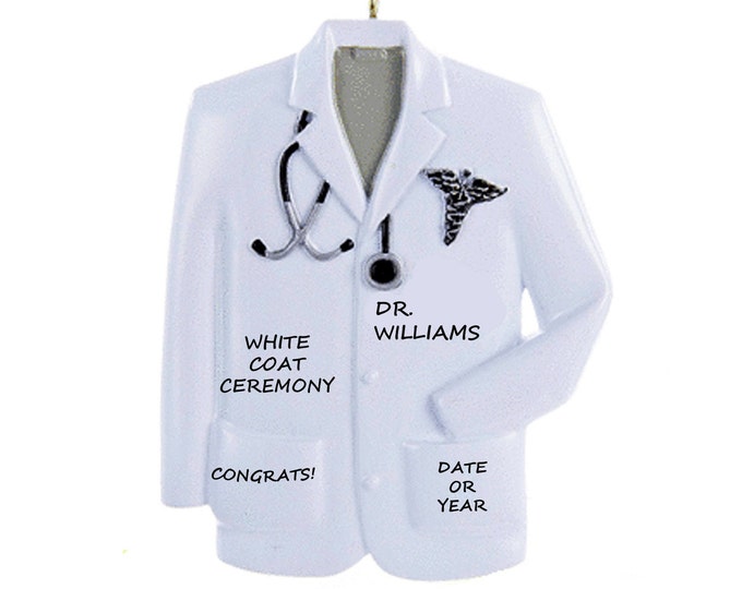 First White Coat 2024/doctor/nurse/veterinarian/dentists/health Care ...
