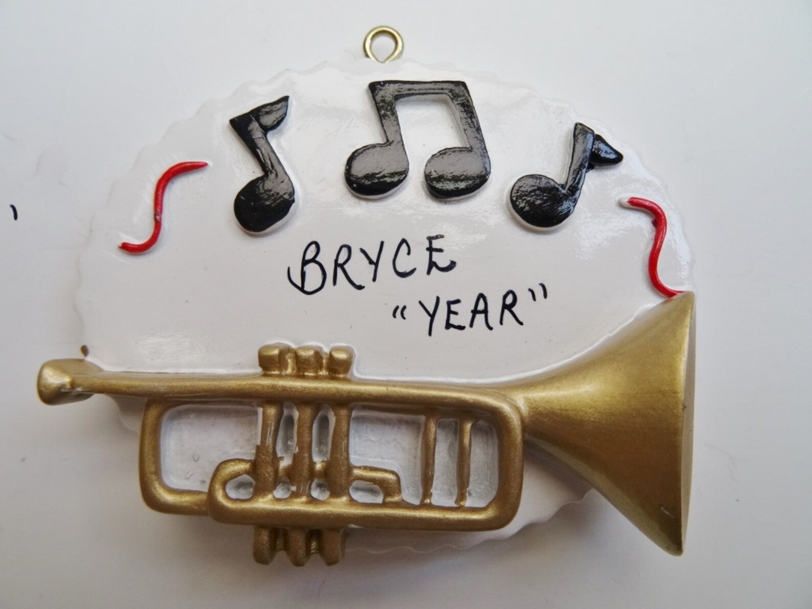 Personalized Trumpet Christmas Ornament - Etsy