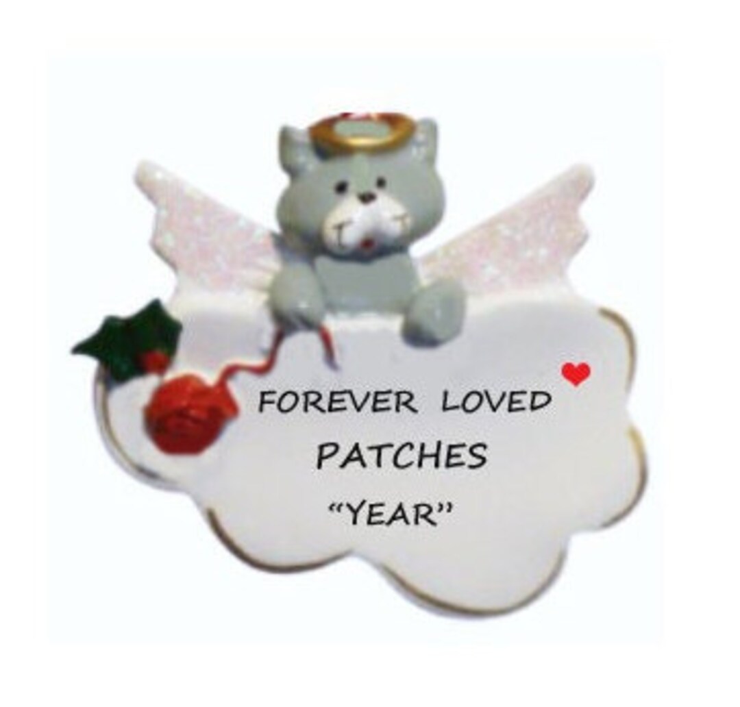 Personalized Cat Angel Christmas Ornament - Cat Ornament Memorial ...
