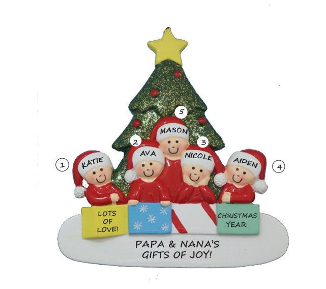 Personalized Family of 5 - Personalized Free - Personalized Family of 5 ...