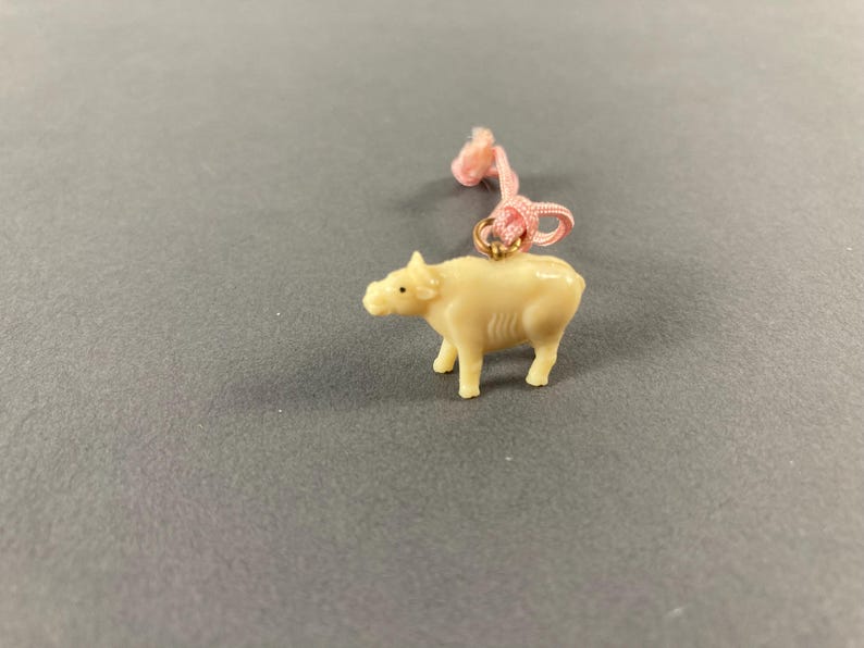 Vintage Celluloid & Glass Charms Japanese Pop Out Eyes Kobe Cracker ...