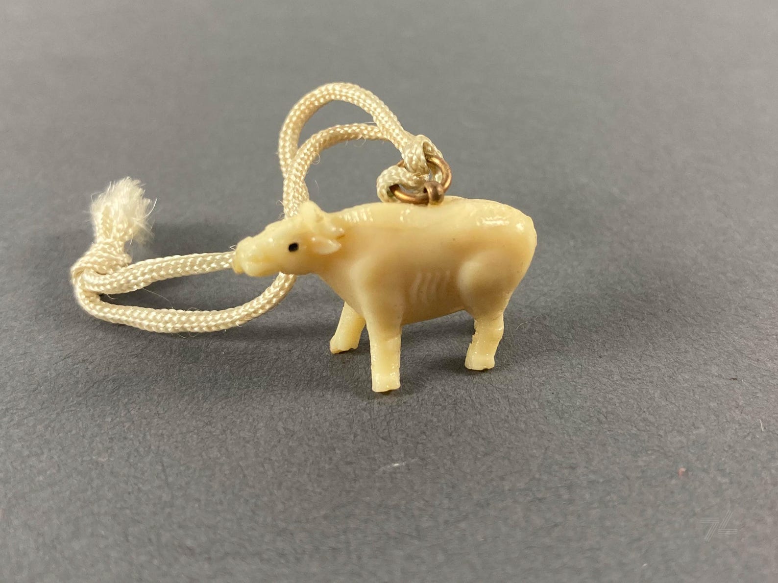 Vintage Celluloid & Glass Charms Japanese Pop Out Eyes Kobe Cracker ...