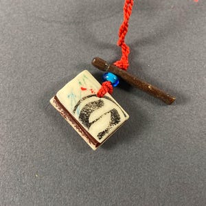 Vintage Celluloid & Glass Charms Japanese Pop Out Eyes Kobe Cracker ...