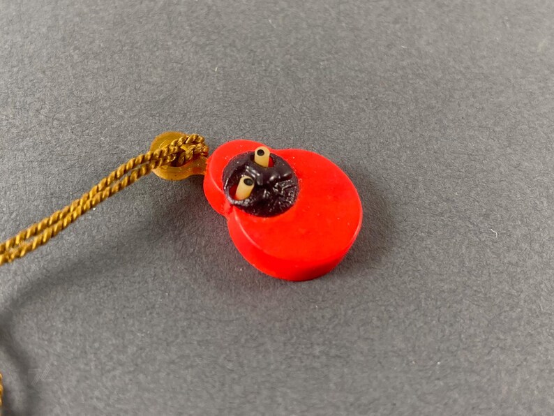 Vintage Celluloid & Glass Charms Japanese Pop Out Eyes Kobe Cracker ...