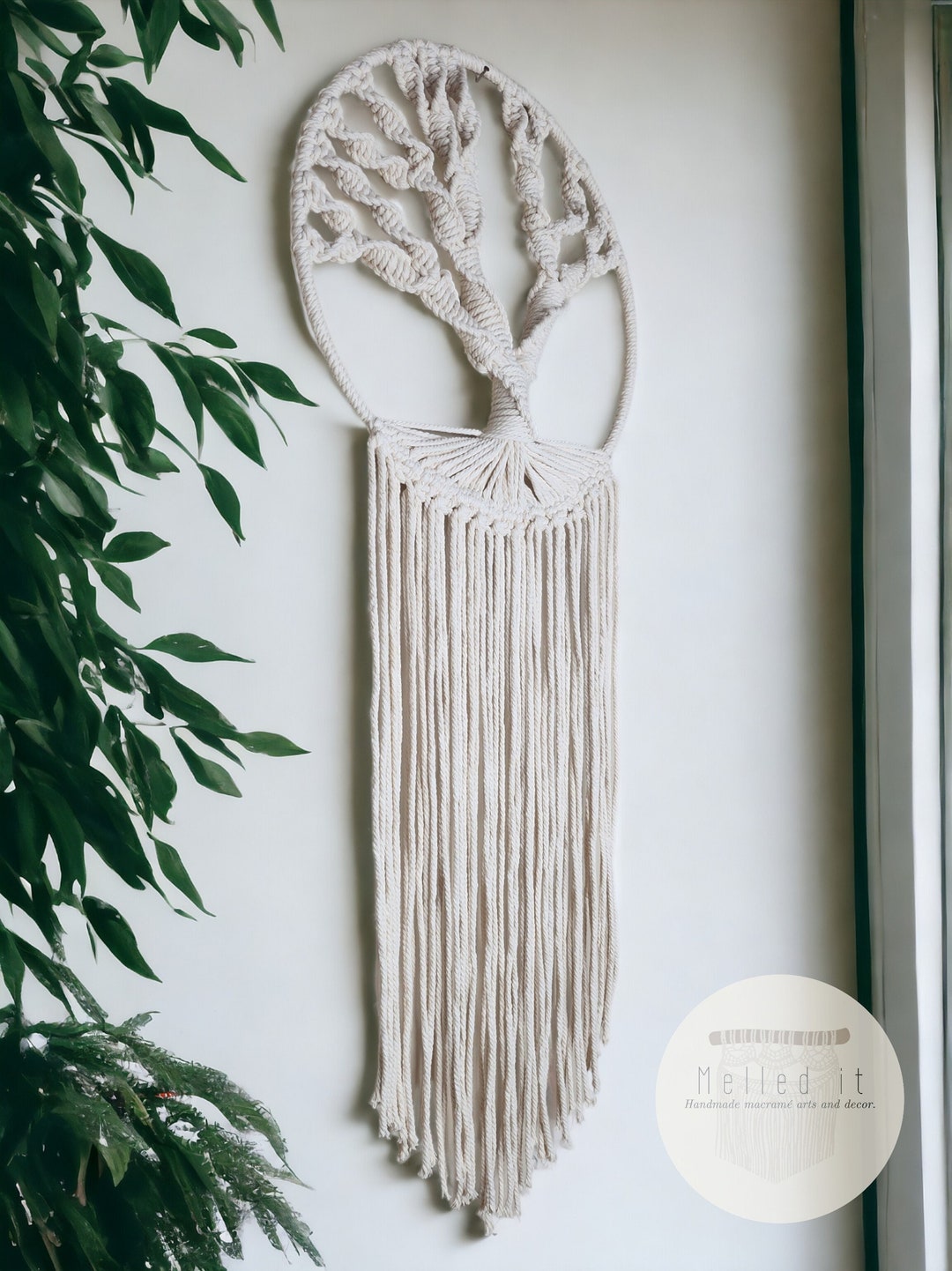 Tree of Life - Macrame Wall Hanging - Spiritual Decor - Large Macrame ...