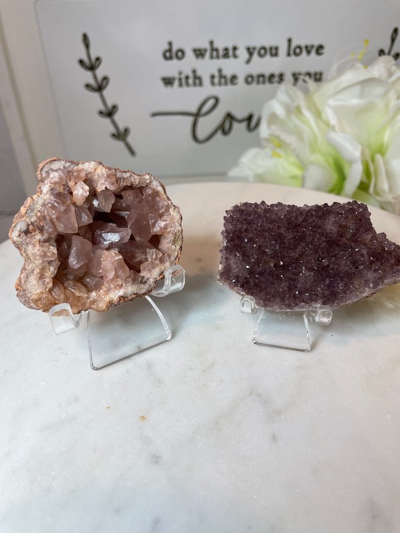 Crystal Heart Display Stands one - Etsy