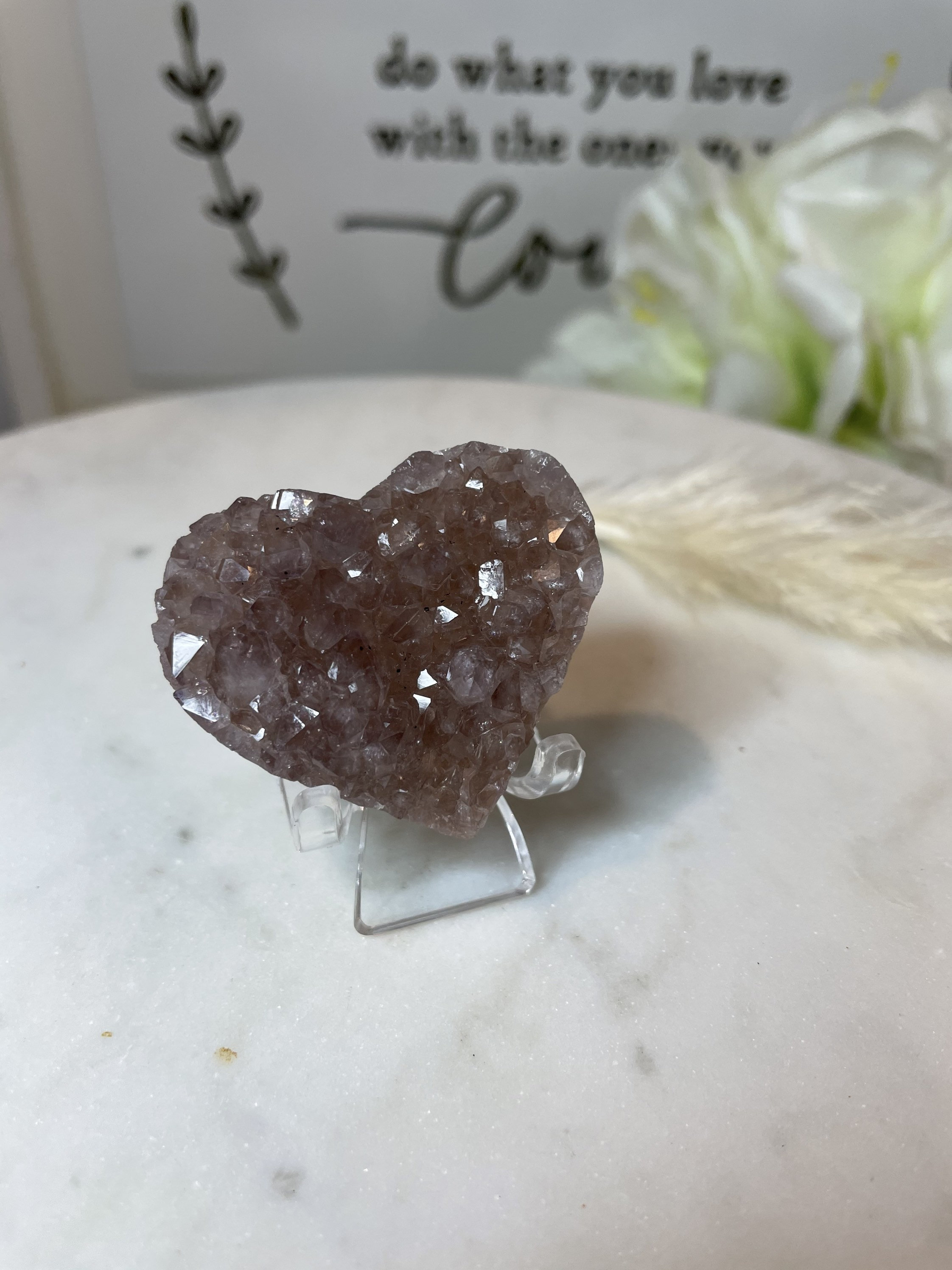 Crystal Heart Display Stands One | Etsy