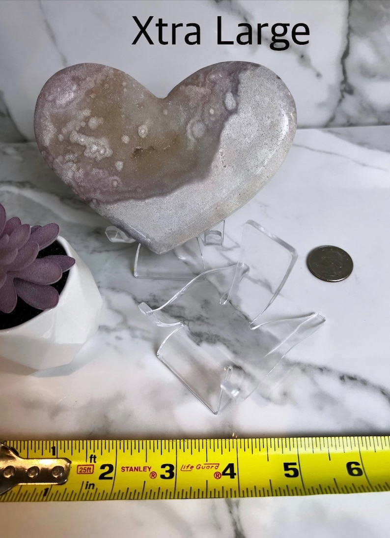 Crystal Heart Display Stands one | Etsy