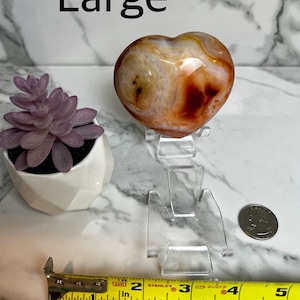 Crystal Heart Display Stands *one - Etsy