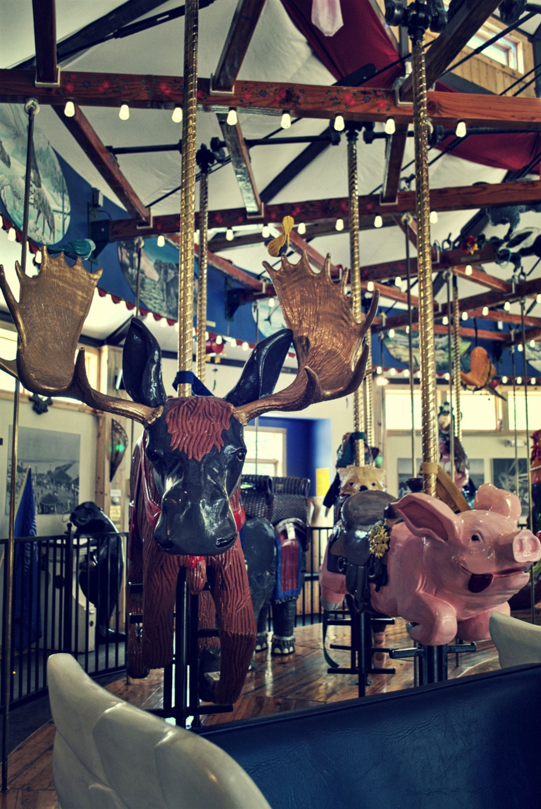 The Carousel of Happiness, Vintage Photography, Digital Downloads ...