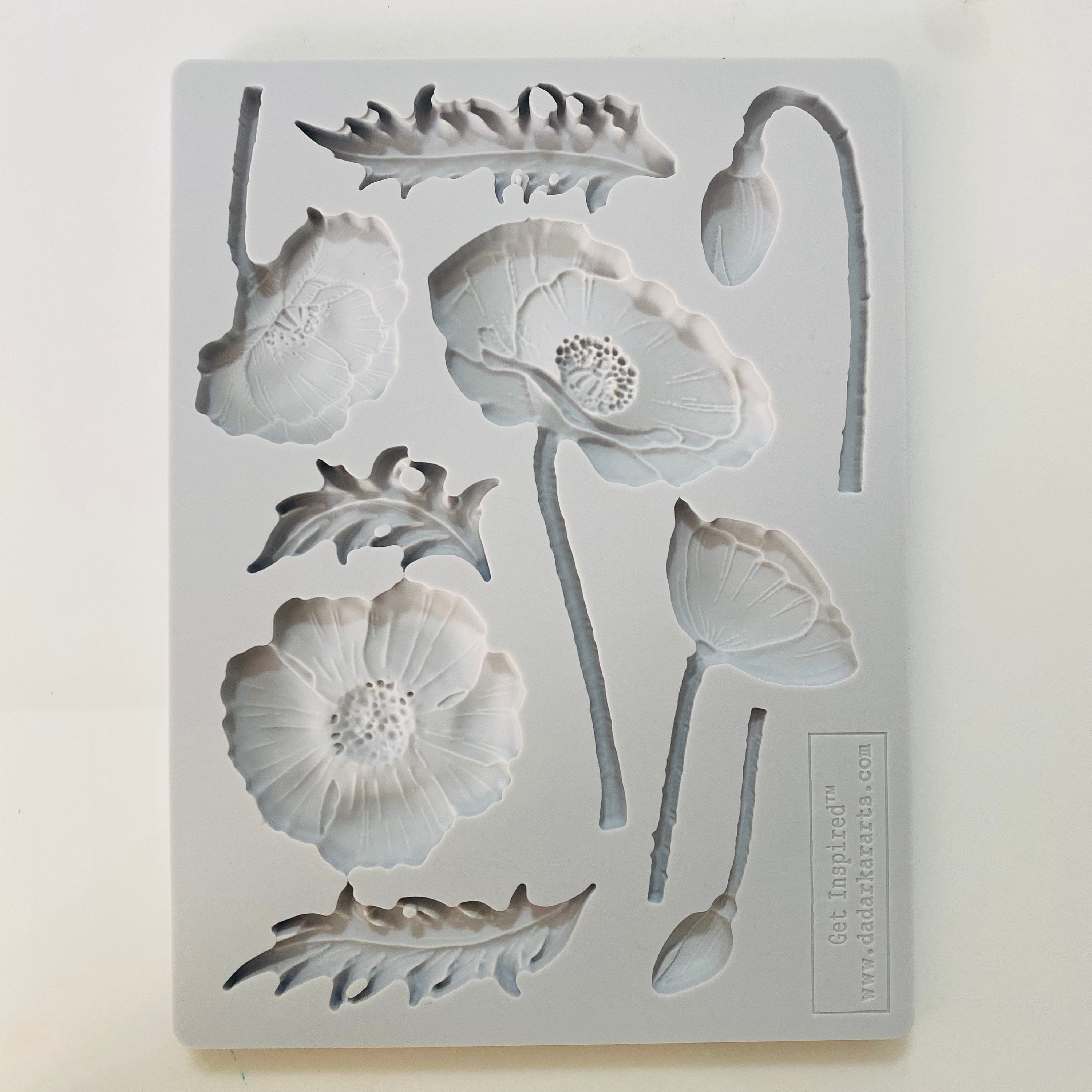 Spring is Here Silicon Mold 6x8inch GI3DM121 by Get Inspired - Etsy