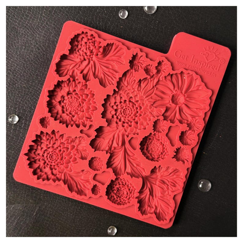 Florétique Mold 14.5x14.5cm by Get Inspired - Etsy