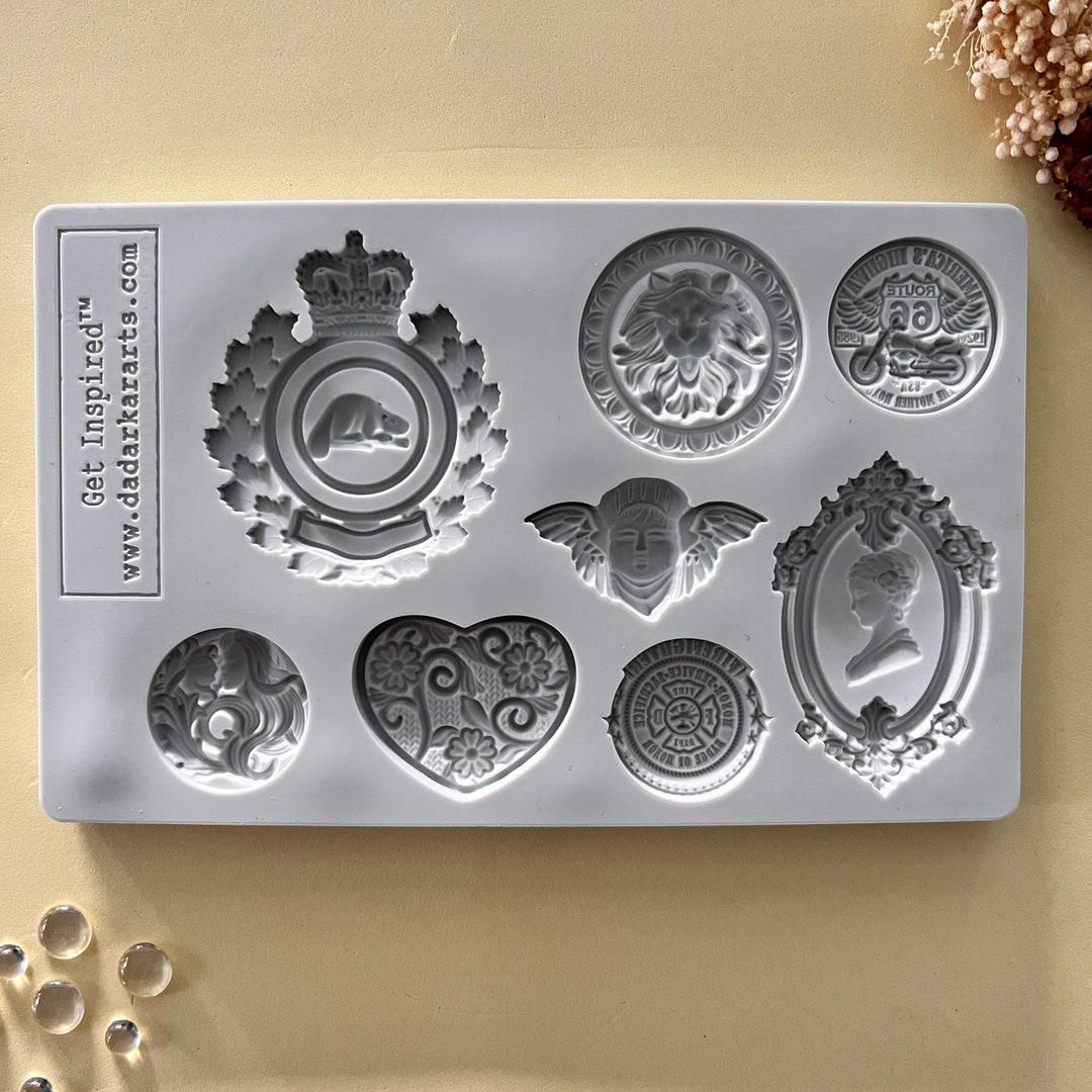 Ancient Emblems Silicon Mold 5inchx 8inch by Get Inspired - Etsy