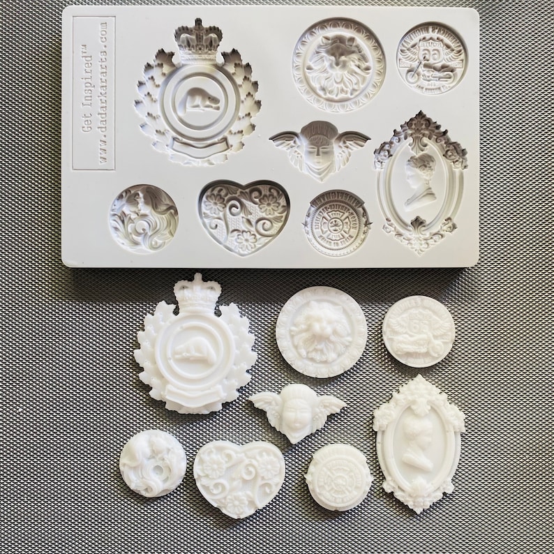 Ancient Emblems Silicon Mold 5inchx 8inch by Get Inspired - Etsy