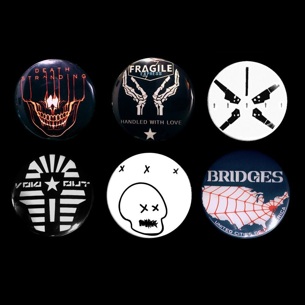 Death Stranding Set of Pinback Buttons Magnets or Keychains - Etsy