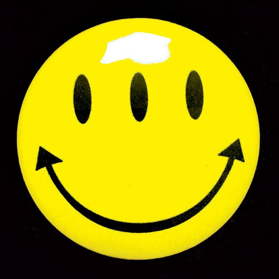 Transmetropolitan Smiley Sticker Clipart