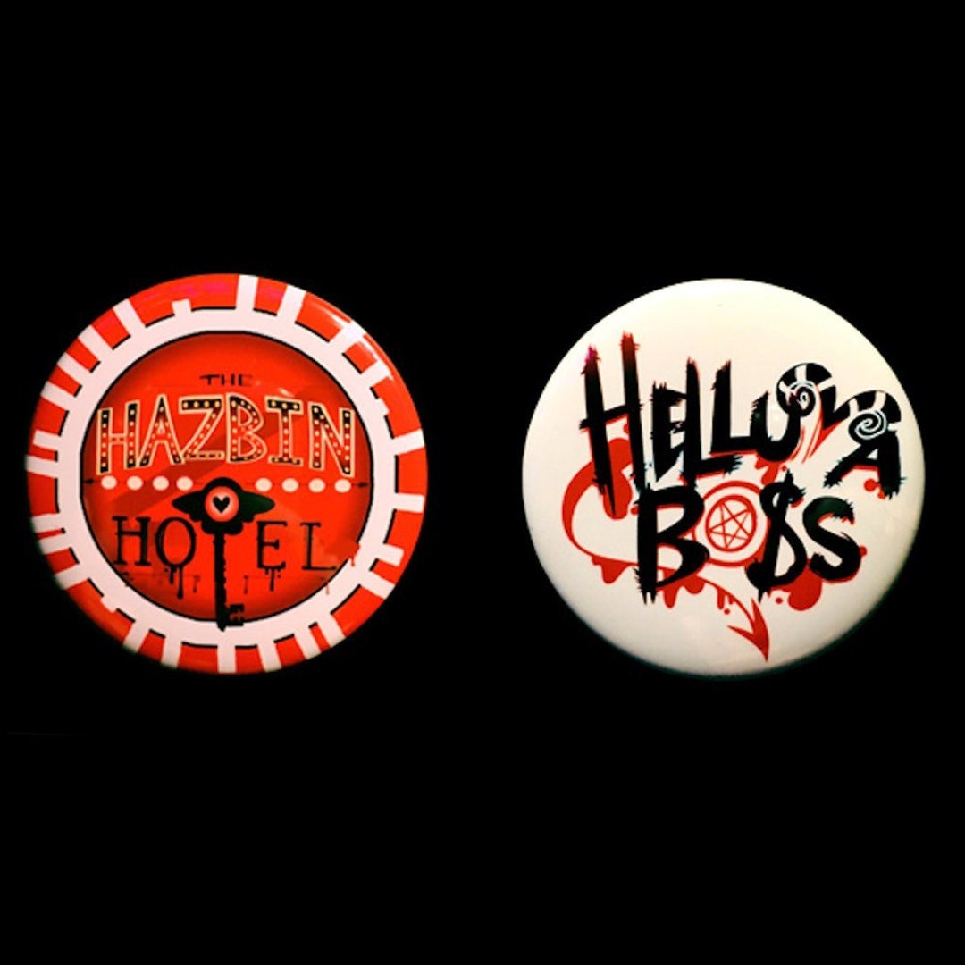 Hazbin Hotel and Helluva Boss Buttons, Magnets, or Keychains - Etsy