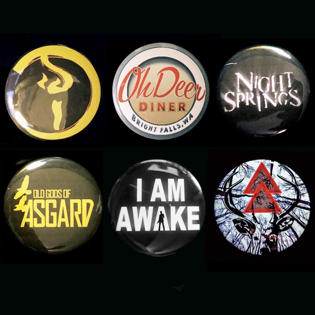 Alan Wake Set of Buttons Magnets or Keychains - Etsy
