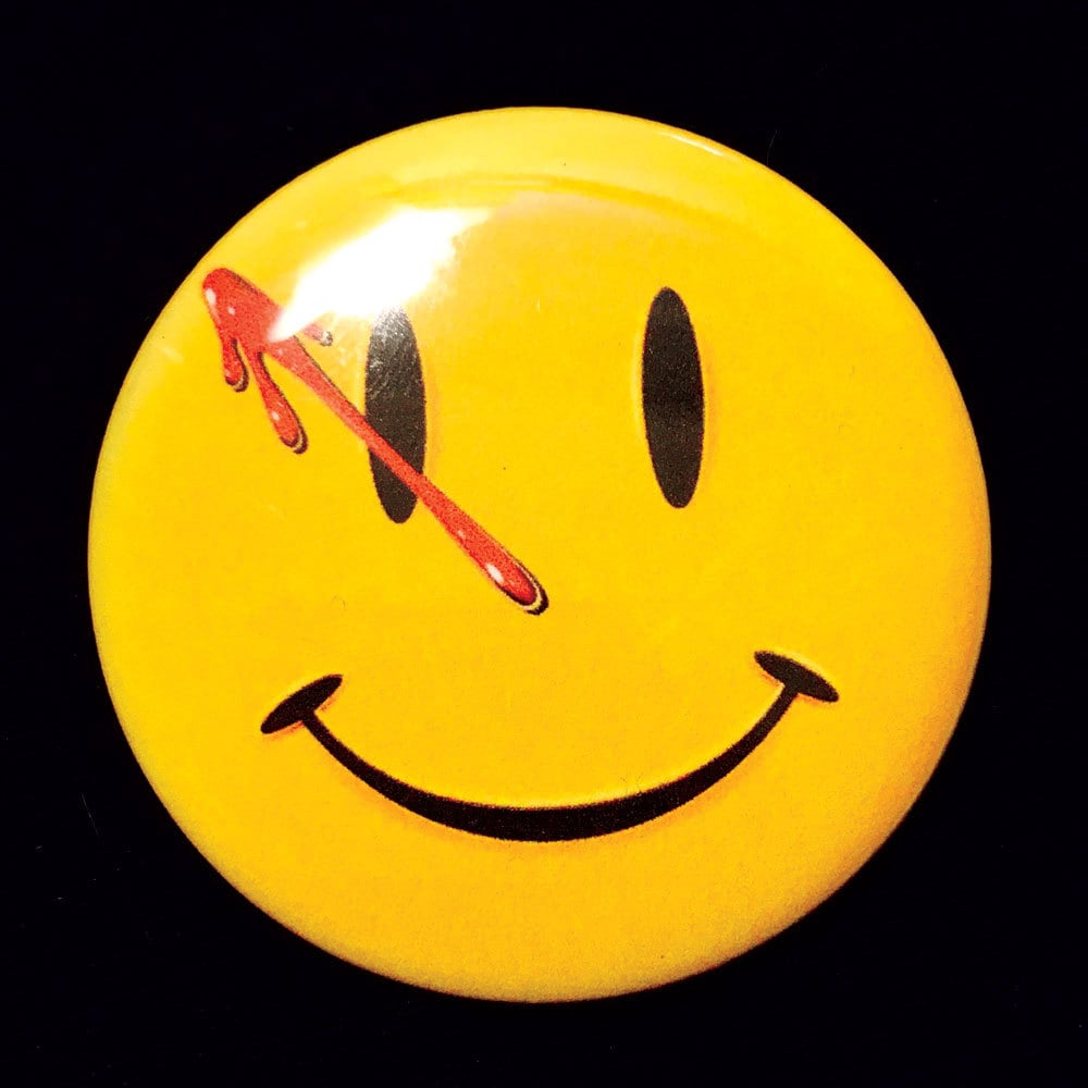 Watchmen the Comedian Button, Magnet, or Keychain - Etsy