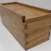 Oak Sliding Top Box. Made of Re-purposed Wood. - Etsy