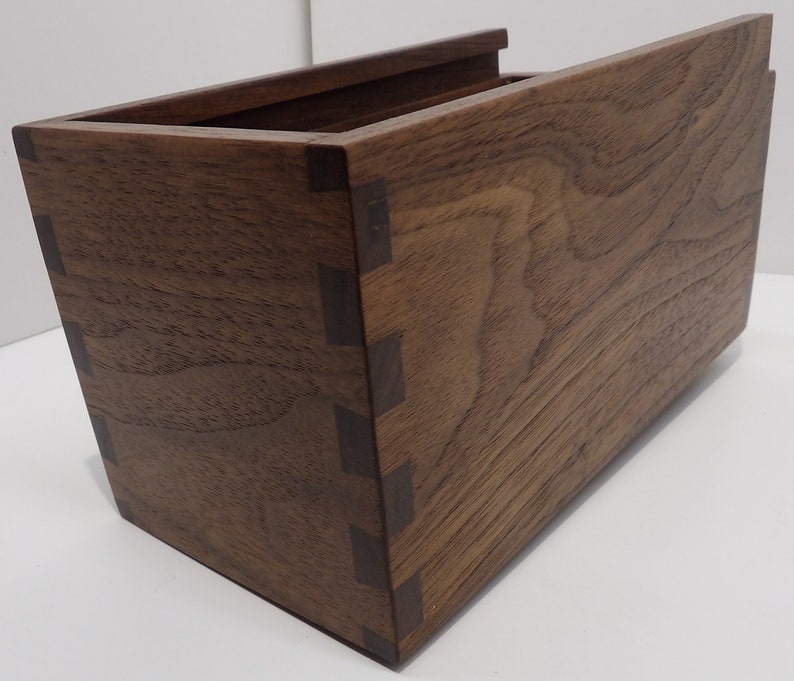 Walnut Wood, Dove Tailed, Sliding Top Box With Laser Engraved Bird. - Etsy