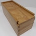 Oak Sliding Top Box. Made of Re-purposed Wood. - Etsy