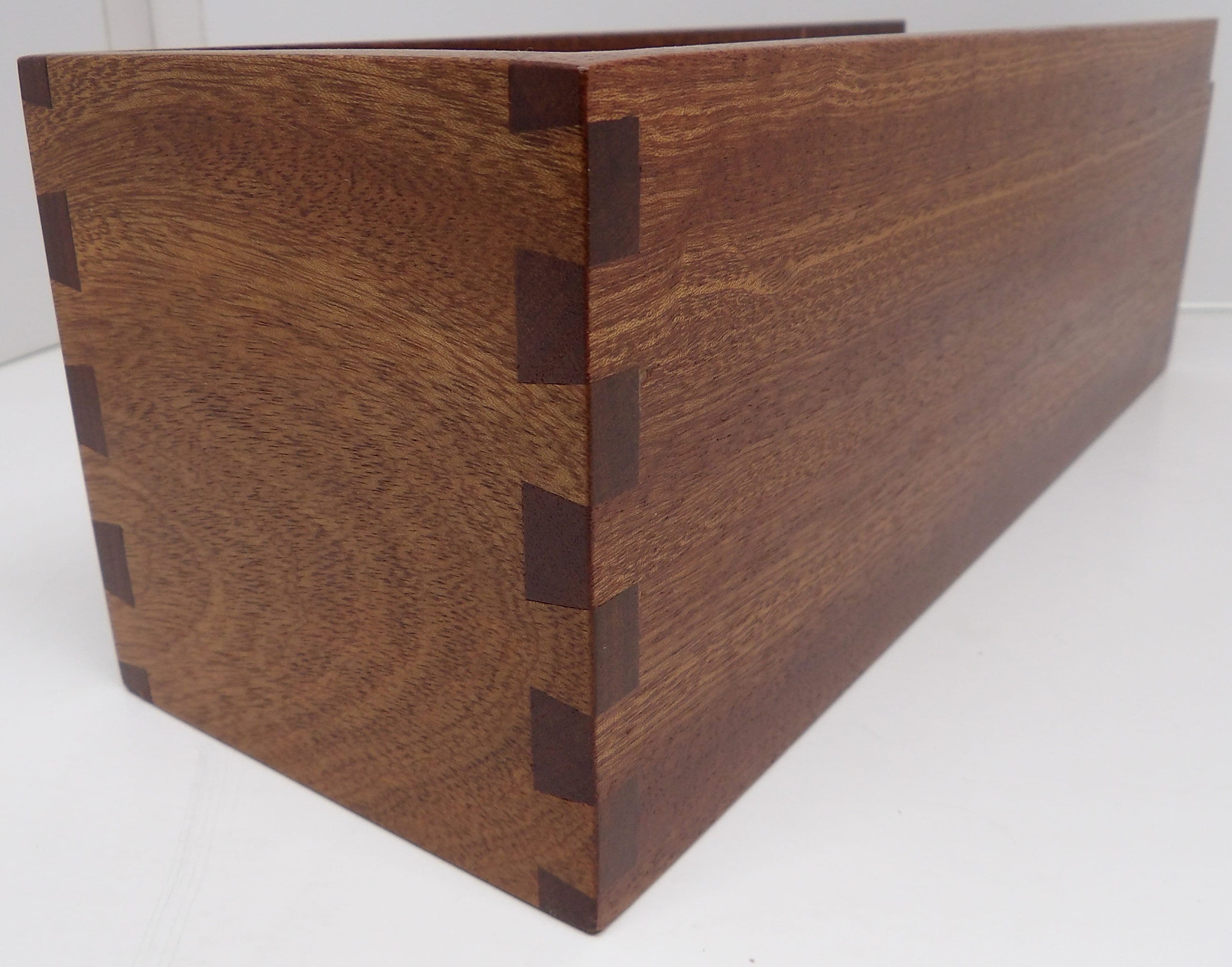 Sapele Sliding Top Box Made of Re-purposed Wood. - Etsy