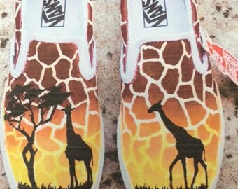 Giraffe shoes | Etsy