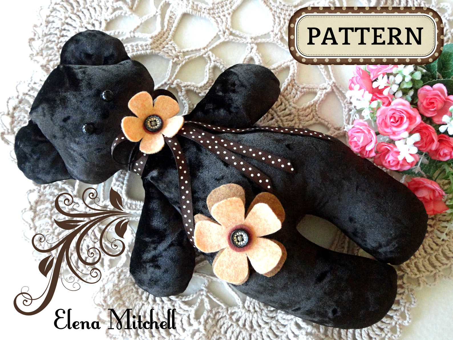 Easy Sewing PATTERN Teddy Bear Stuffed Toy Baby Gift Soft Toys | Etsy