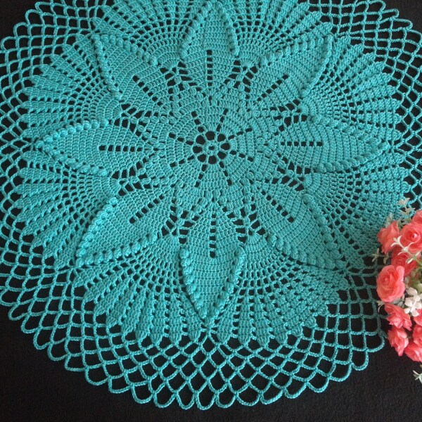 Crochet Table Center - Etsy