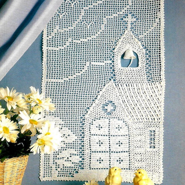 Filet Crochet Pattern - Etsy