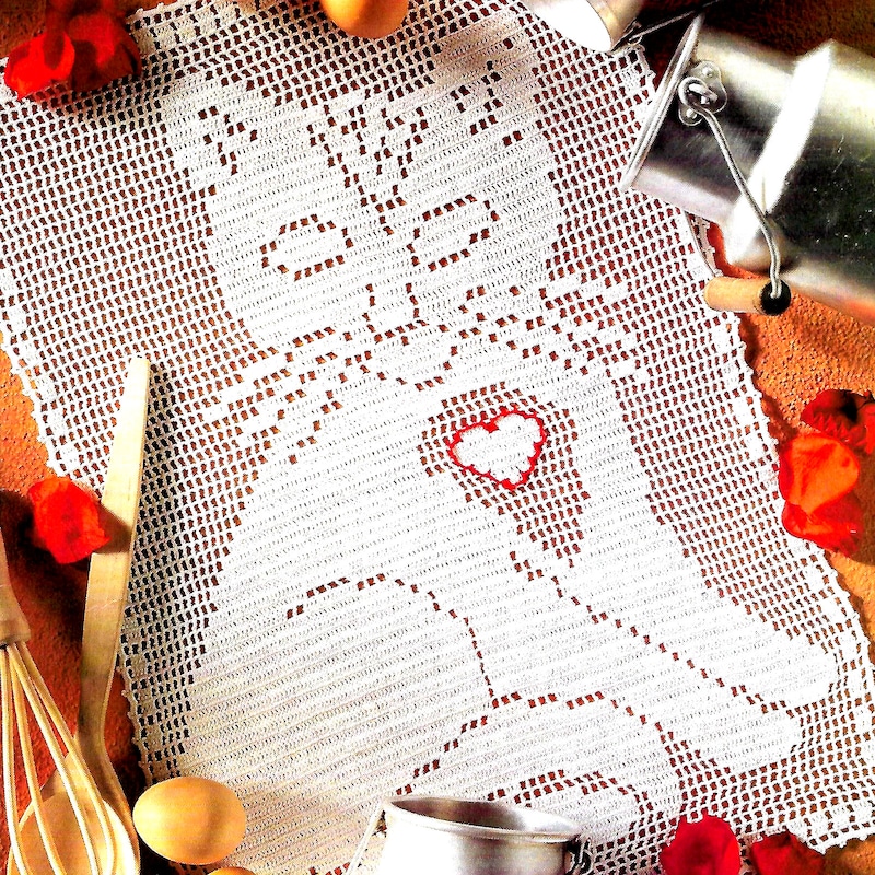 Crochet Filet Placemat - Etsy