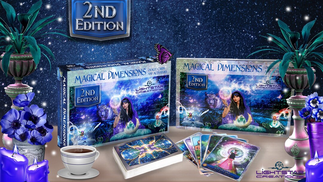 OFFICIAL Magical Dimensions Oracle Cards and Activators by Lightstar ...