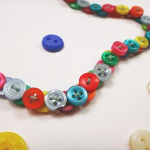 Back to Back Button Necklace Jewellery Making Kit - Etsy